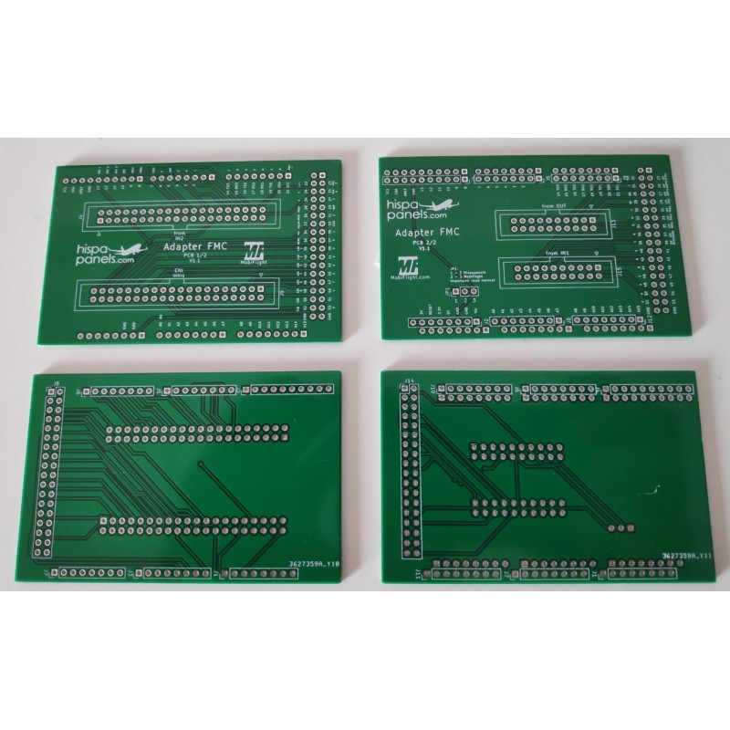 Mobiflight - PCBs for B737 FMC or A320 MCDU - Hispapanels